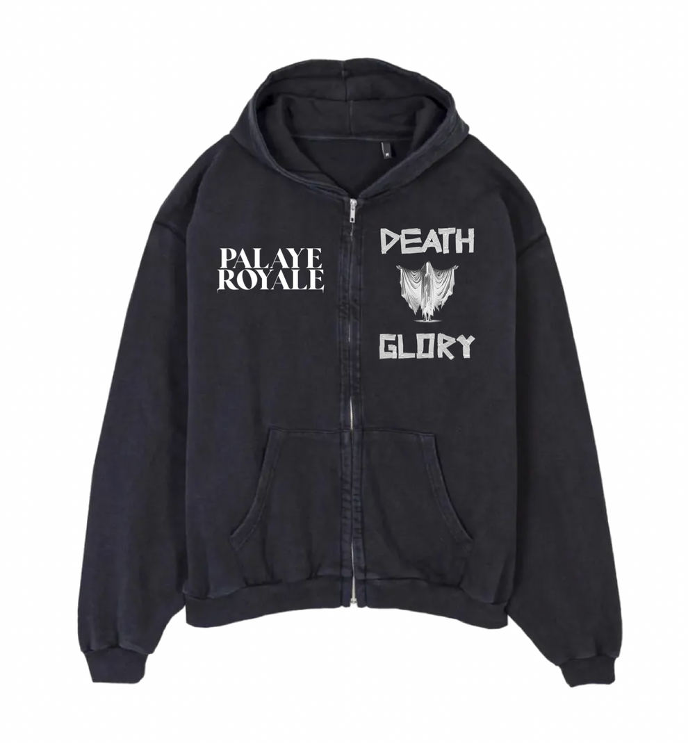 Death Or Glory Zip Up Hoodie – VIP Palaye Royale